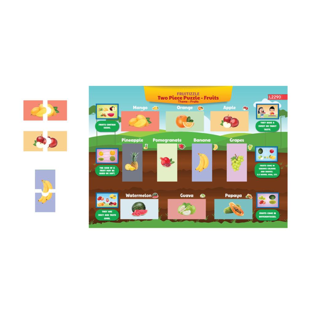 Fruits and Vegetables Educational Activity Kit | Matching | Patterns ...