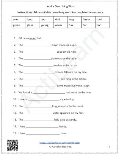 Worksheets - ActiLearn